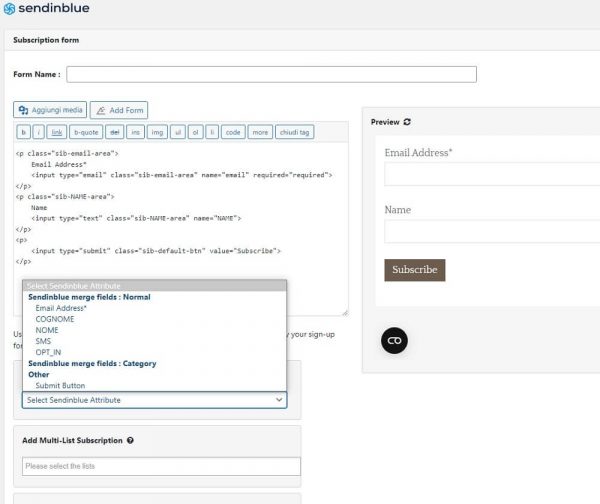 Come collegare WordPress a Sendinblue | Blog Register.it